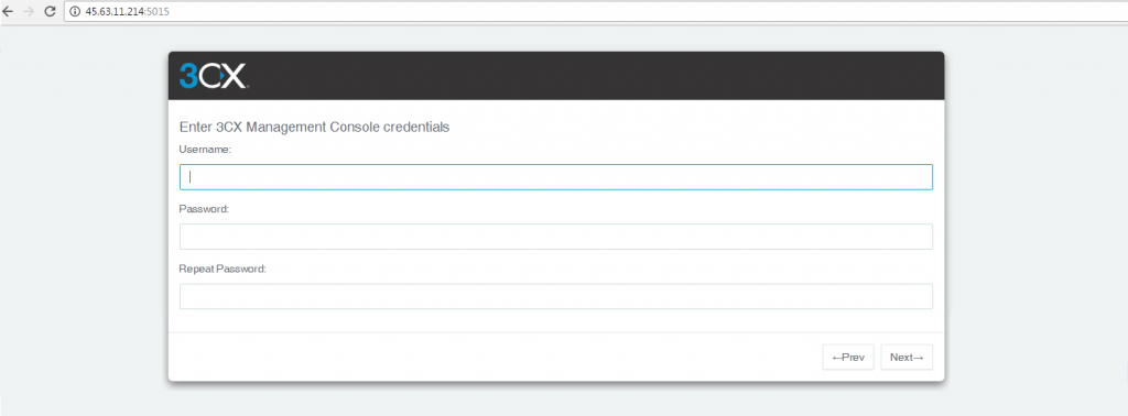 3CX Installation Guide - Step-by-Step Setup on Vultr
