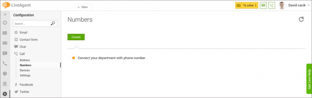 LiveAgent Basic setup guide